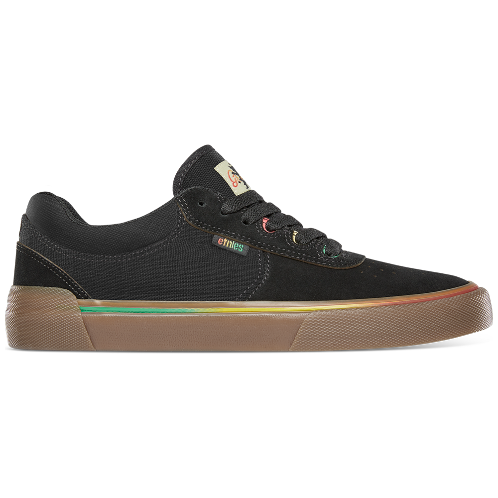 ETNIES JOSLIN VULC X GRIZZLY [BLACK/GUM] – Kiwi Rider Shop